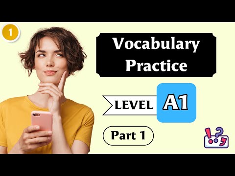 A1 Vokabeltraining | Englische Vokabeln | Teil 1