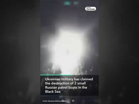 Ukraine Says 2 Russian Patrol Boats Destroyed in Black Sea