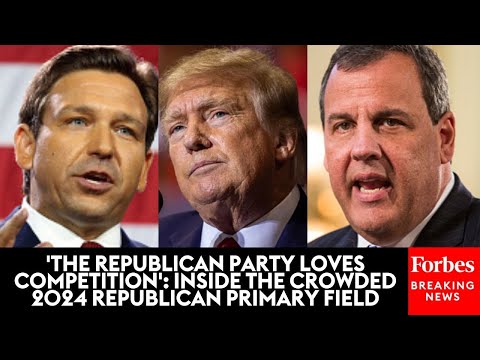 'The Republican Party Loves Competition': Inside The Crowded 2024 Republican Primary Field