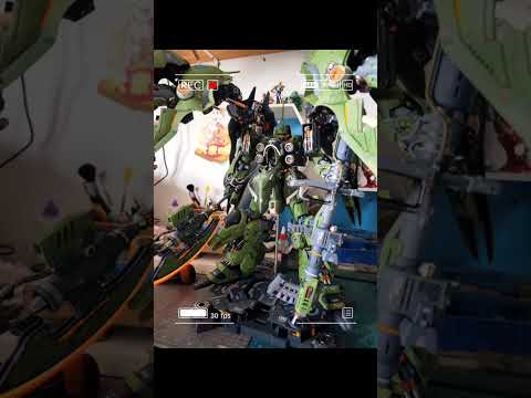 NZ-666 Kshatriya #gundam #gunpla #gunplacustom #shortvideo #gunplabuilder