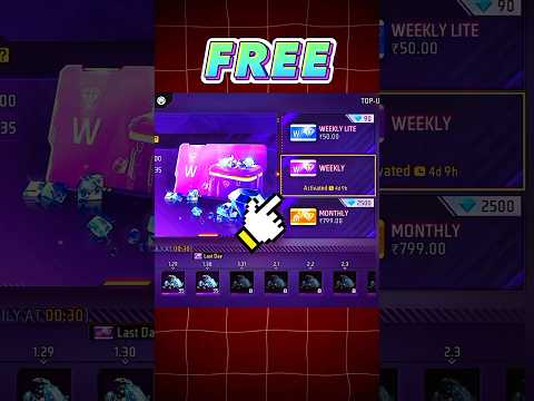 Claim Weekly Membership Free Glitch 🤯 #freefire #shorts