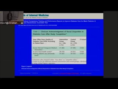 A Primer in Racial Ethnic Disparities in Healthcare and Outcomes