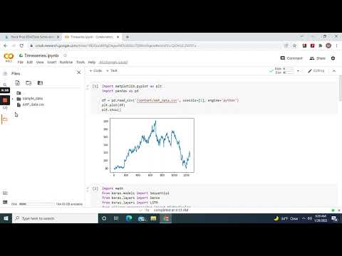Stock Price Time Series with the dataset from Kaggle with a low RMSE