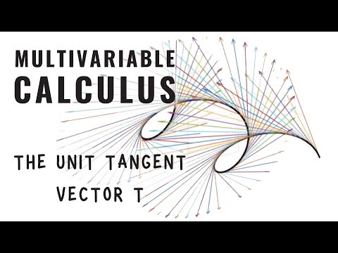 Multivariable Calculus: The unit tangent vector T