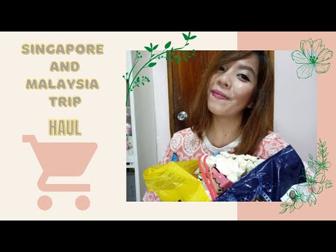 Singapore and Malaysia trip Haul!
