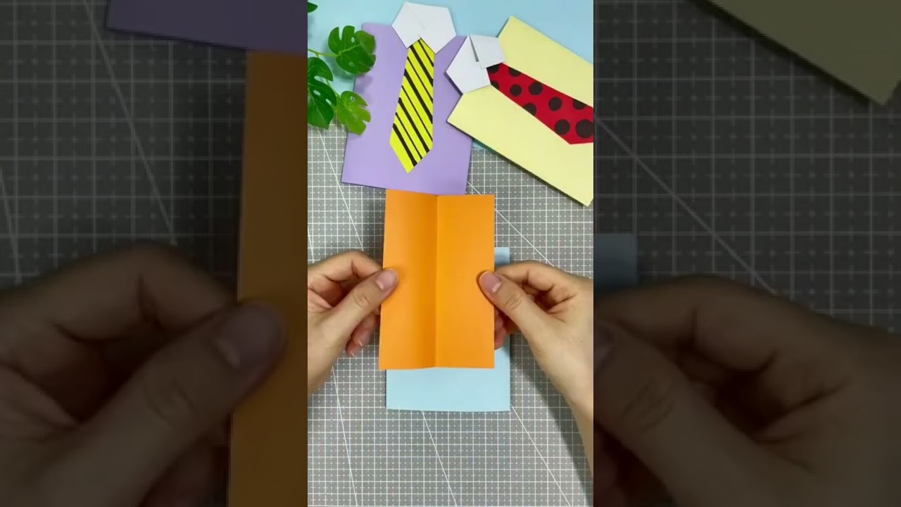 Membuat Kartu ucapan untuk ayah #shorts