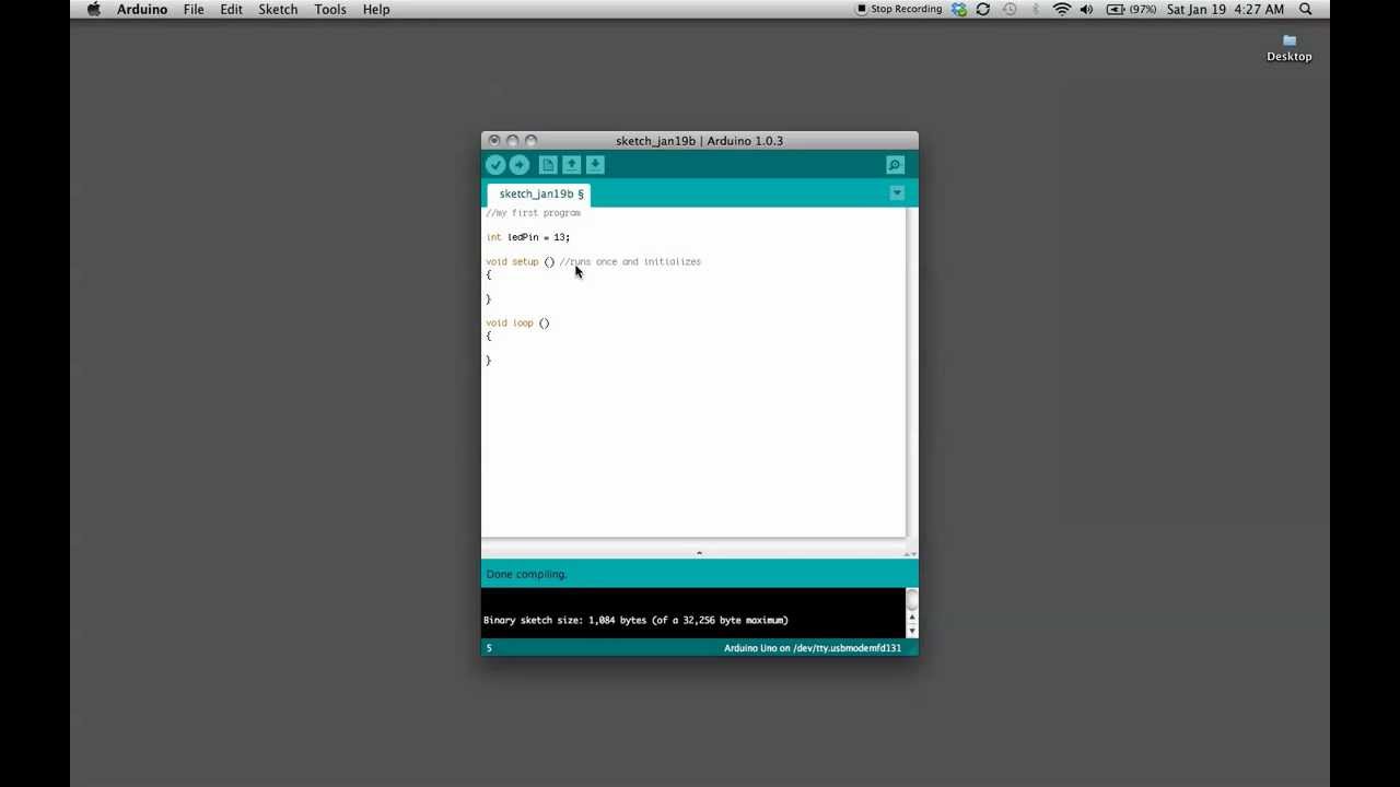 Arduino Basics: 1 - Getting Started