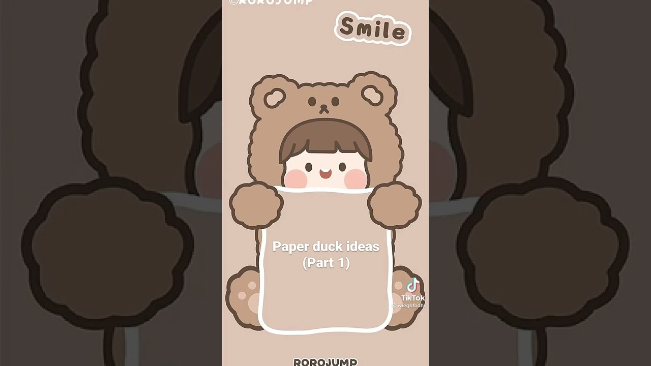 paper duck ideas, yang mau ss