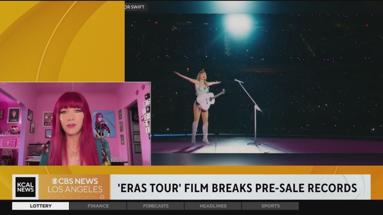 ‘Taylor Swift: The Eras Tour’ film breaks pre-sale records