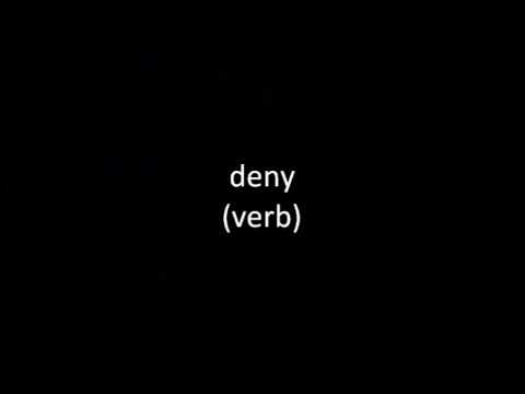 deny (verb)