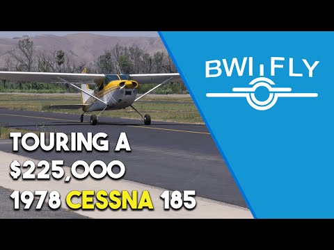 Touring a $225,000 1978 Cessna 185 - BWI Aviation Insurance