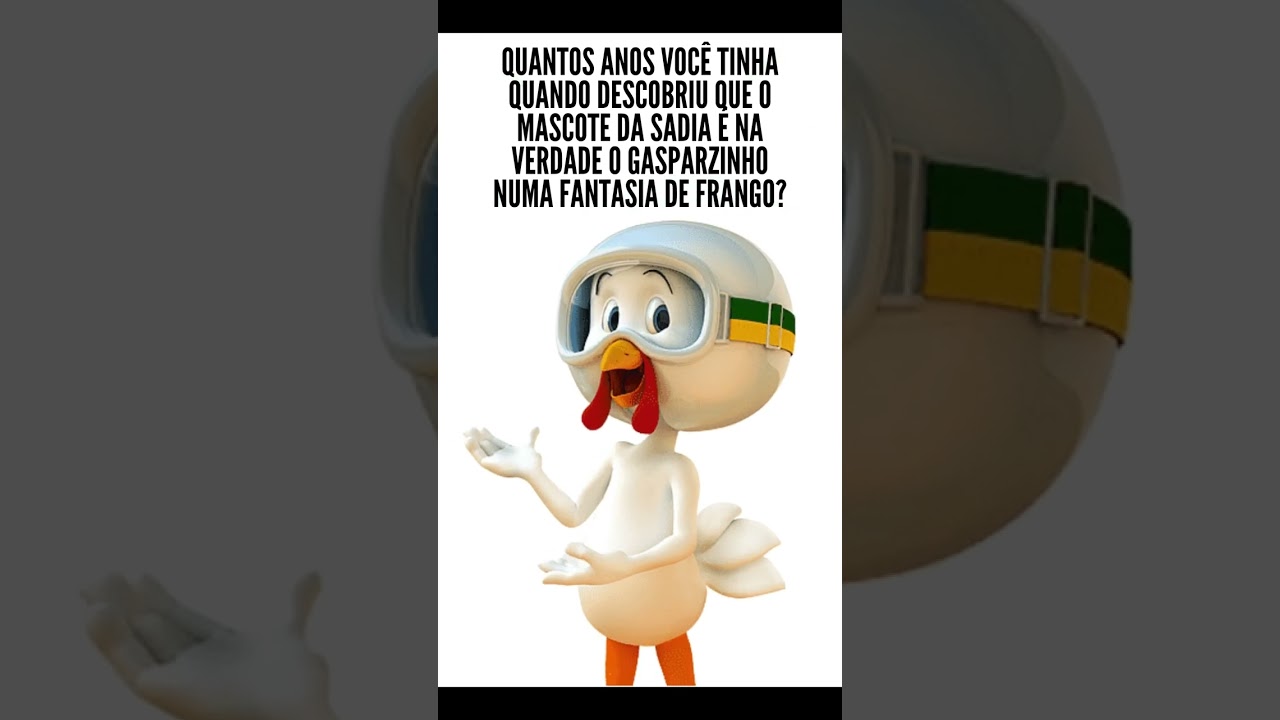 CURIOSIDADE SOBRE O MASCOTE DA SADIA