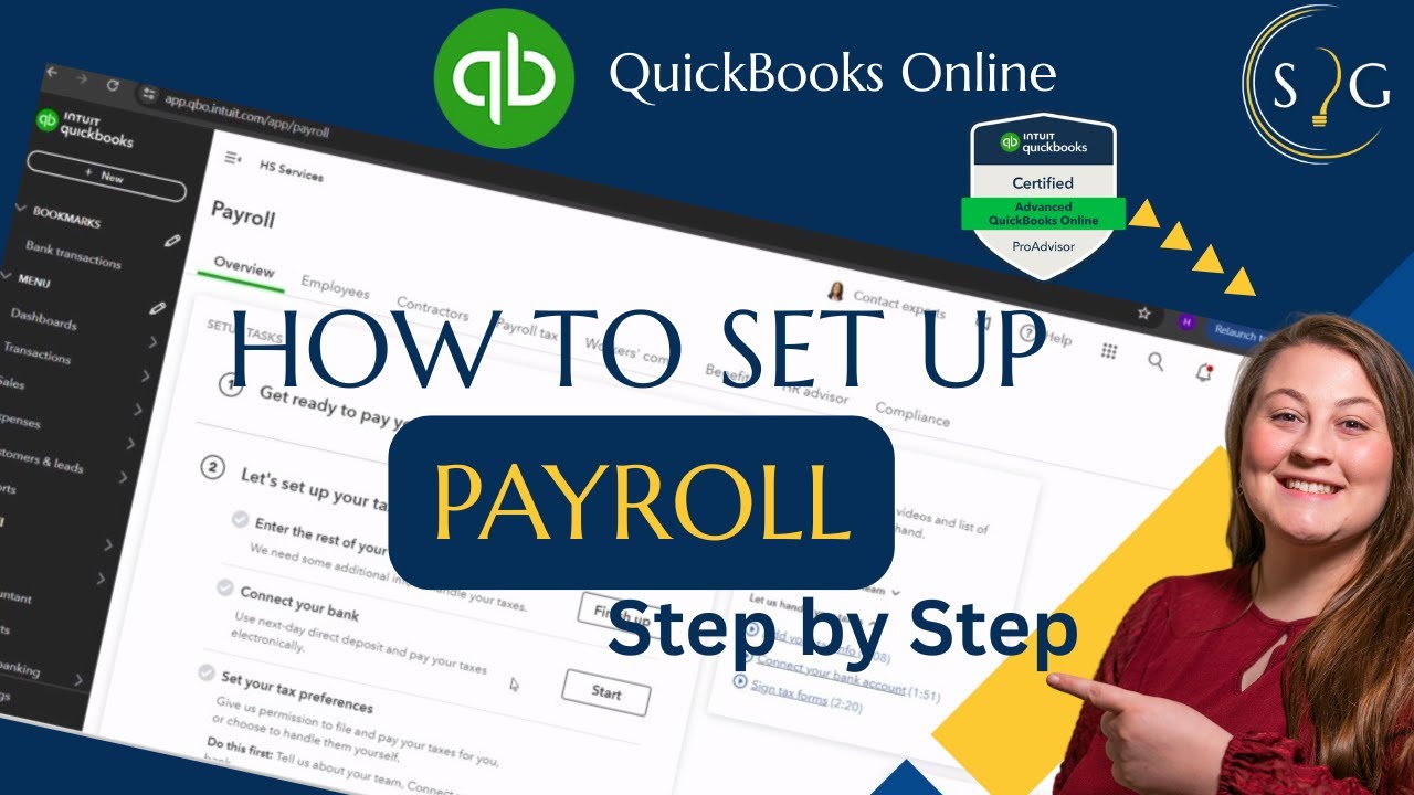 QuickBooks Online: Payroll Setup Tutorial