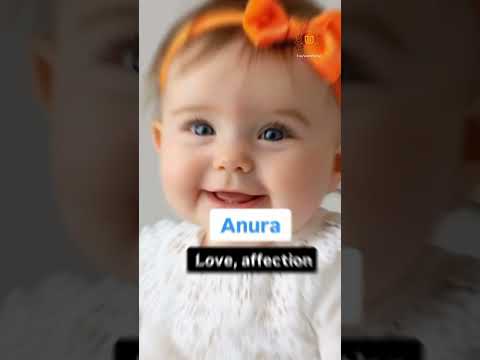 Modern Baby Names start with letter A | A letter baby names #uniastroverse