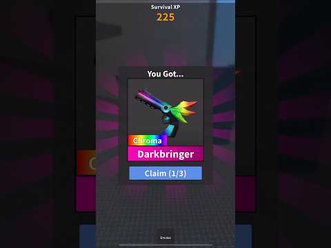 Trading 2 Swirly Blades, Luger for Chroma Darkbringer, Chroma tides, Chroma Slasher in Roblox mm2