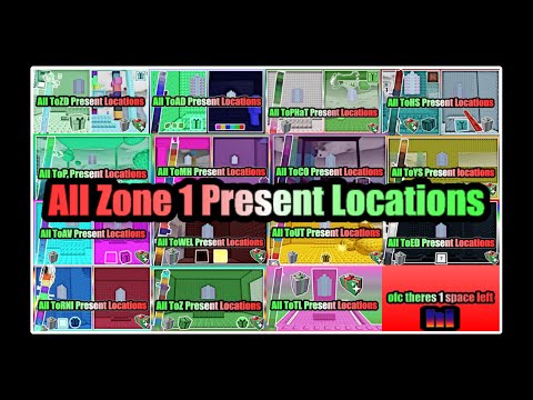 [JToH] 🎁All Zone 1 Present Locations | Jukes Towers of Hell Christmas 2023 Event