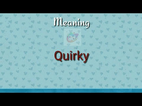 Quirky Meaning with Pronunciation||Googul Dictionary||