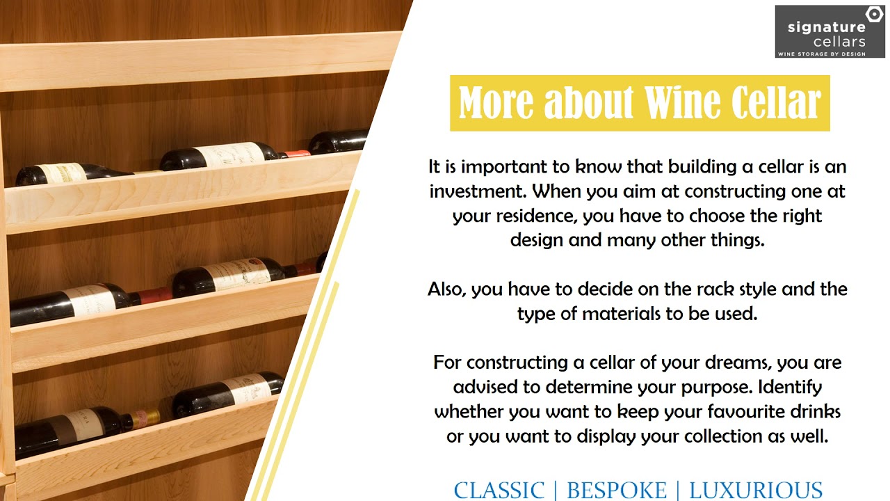 Wine Room Construction – A Guide to Build Your Dreamed Cellar!