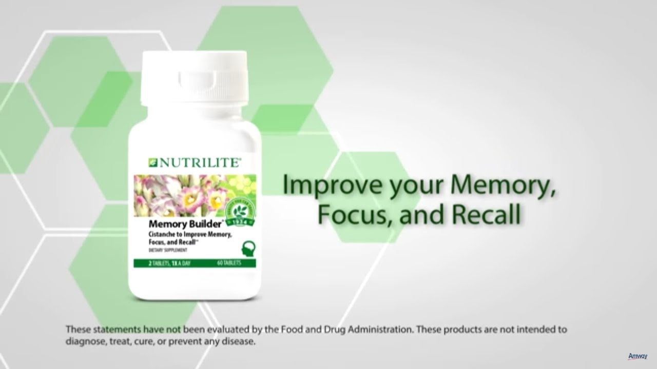Improve Memory with Nutrilite Memory Builder Supplement | Amway