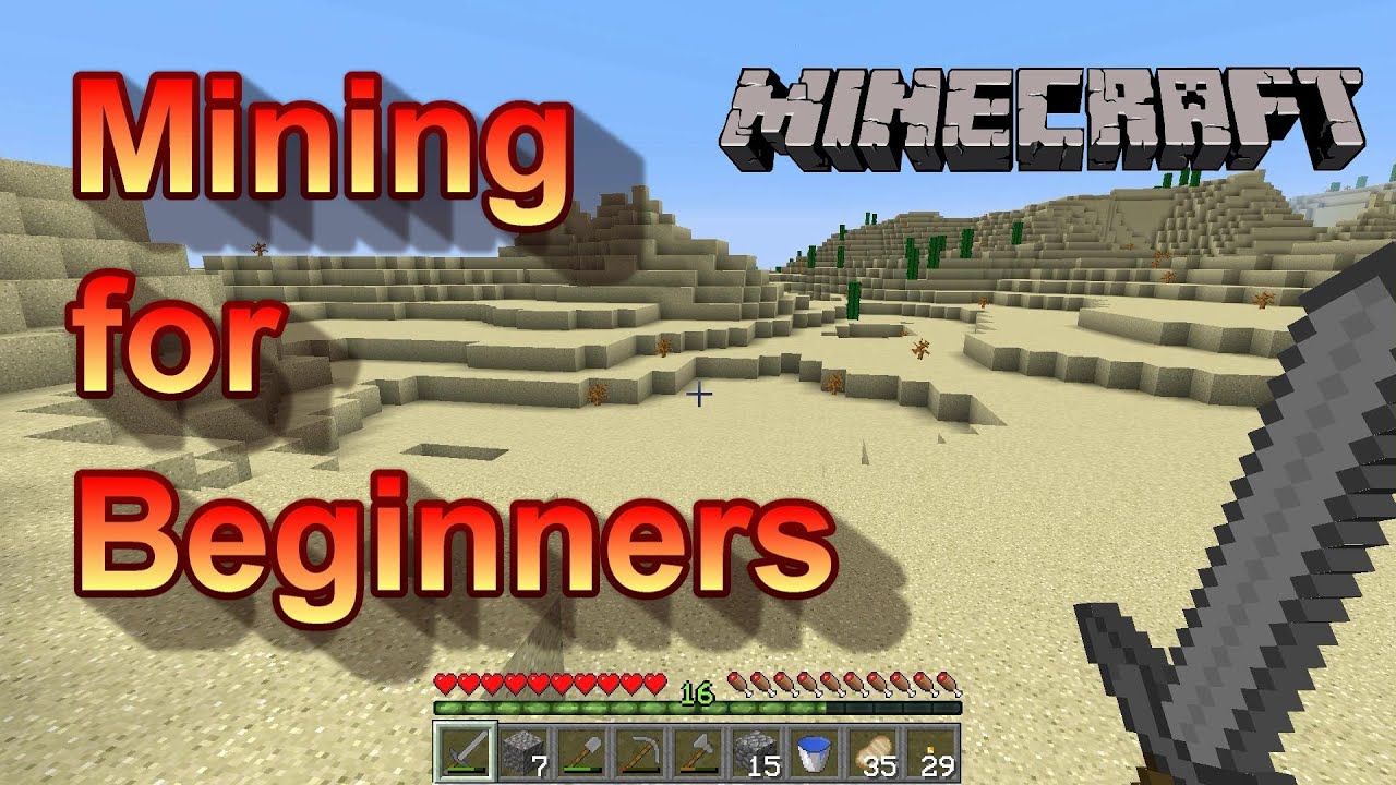Mining Tutorial - MInecraft for Beginners #3