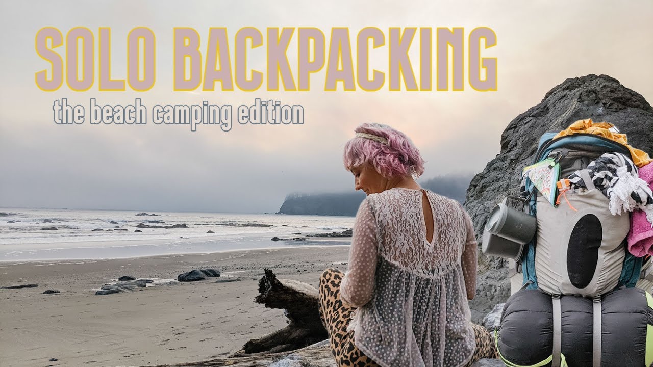 Third Beach Washington Solo Camping | Female Beach Adventure