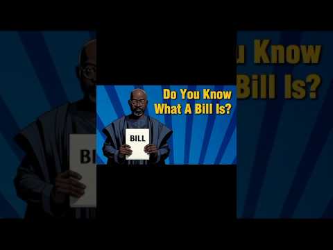What is a Bill? #history #politicaleducation #abstractnouns #government #education #politicalsystem