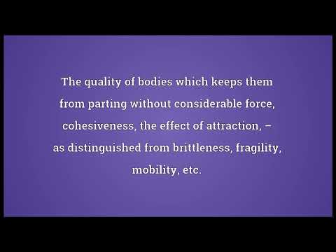 Tenacity Meaning