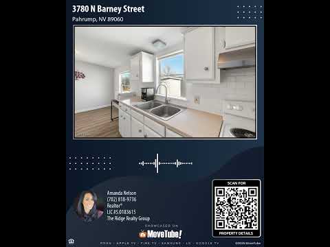 3780 N Barney Street, Pahrump, NV 89060 | 3 Bedroom Manufactured/Mobile For Sale