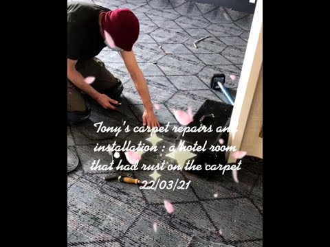#5 Pattern match carpets for hotels;Tony's carpets and installations