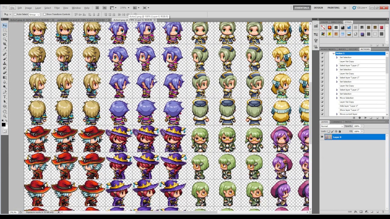 Automatic Size Sprites - RPG Maker MV - ( OLD VERSION )