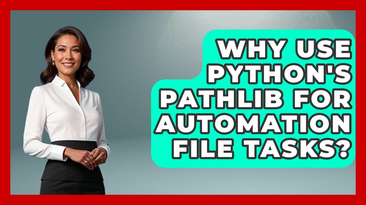 Why Use Python's Pathlib For Automation File Tasks? - Python Code School