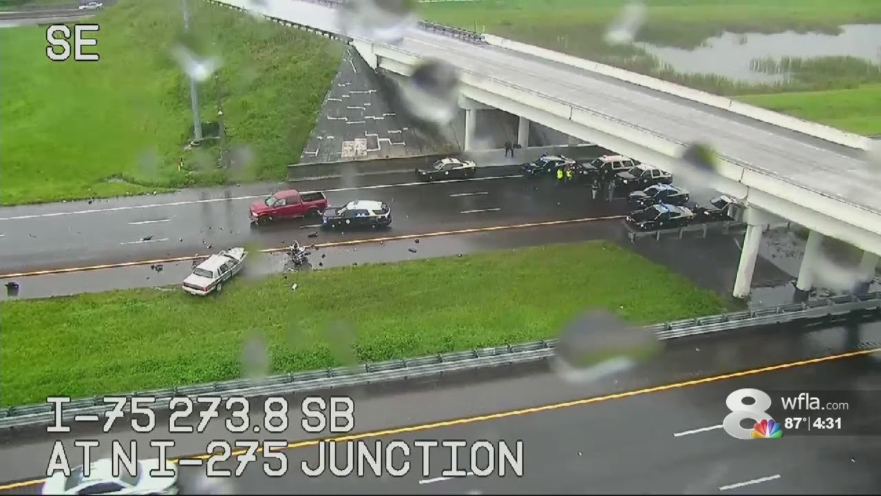 Fatal wrong-way crash leaves all lanes northbound closed on I-75