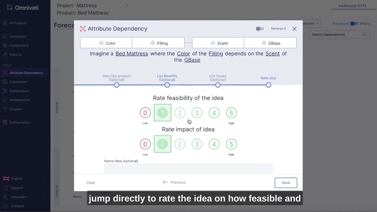 Omnivati Tutorials 04: Attribute Dependency