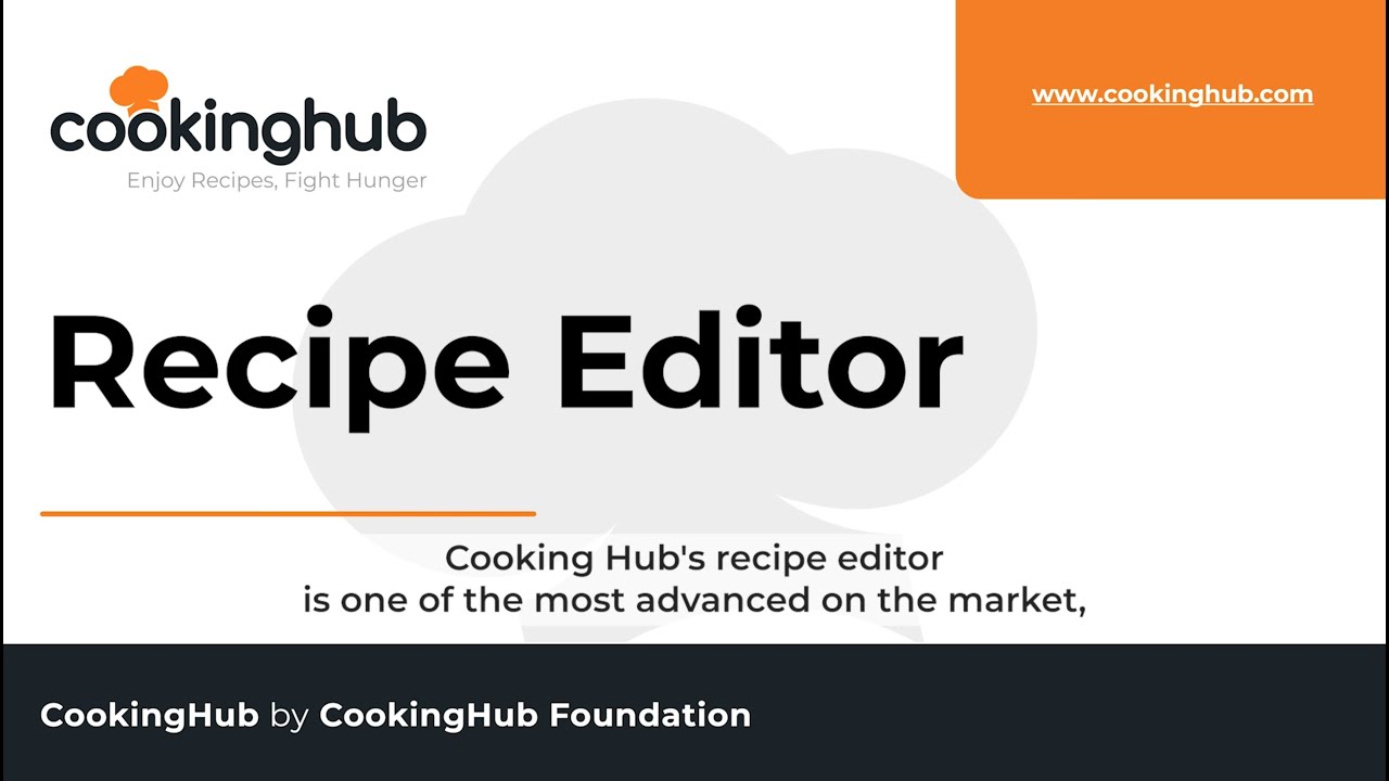 Recipe Editor