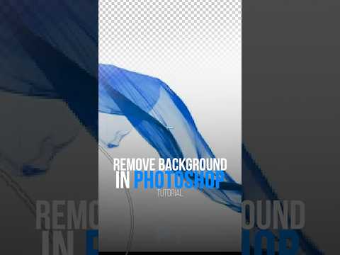 Remove Transparent parts of Images in Photoshop Tutorial