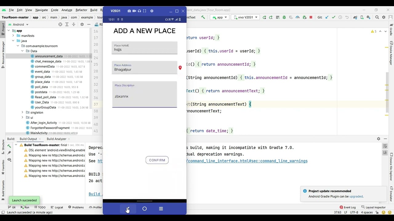Android Tourist Guide Project with Source Code | Free Android project with Source Code | #college