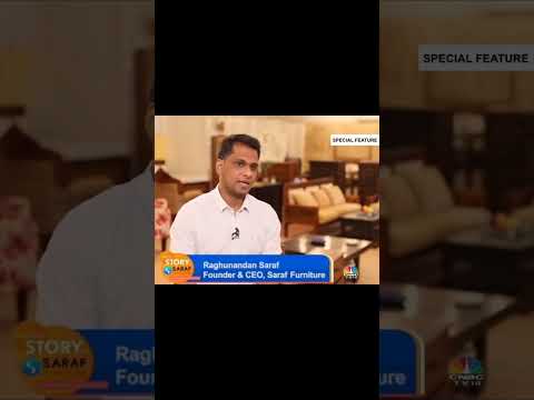 What are the three key unique selling points (USPs) of Saraf Furniture?