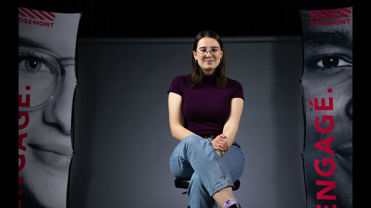 Arts, lettres et communication, profil Cinéma - Le Collège de Rosemont vu par... Jeanne