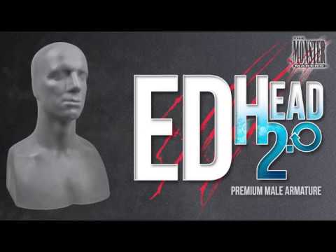 Продажа мужского скульптурного бюста Ed Head - доставка с наложенным ...