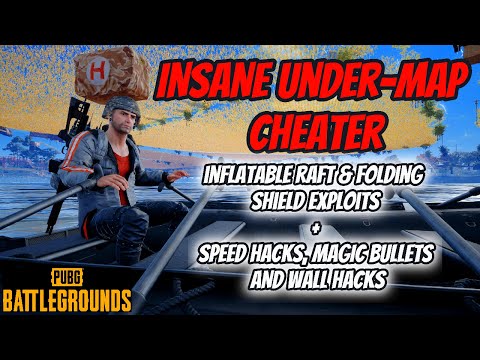 Steam Community :: Video :: INSANE Under-Map Cheater in PUBG PC | Folding Shield + Raft Exploit ...