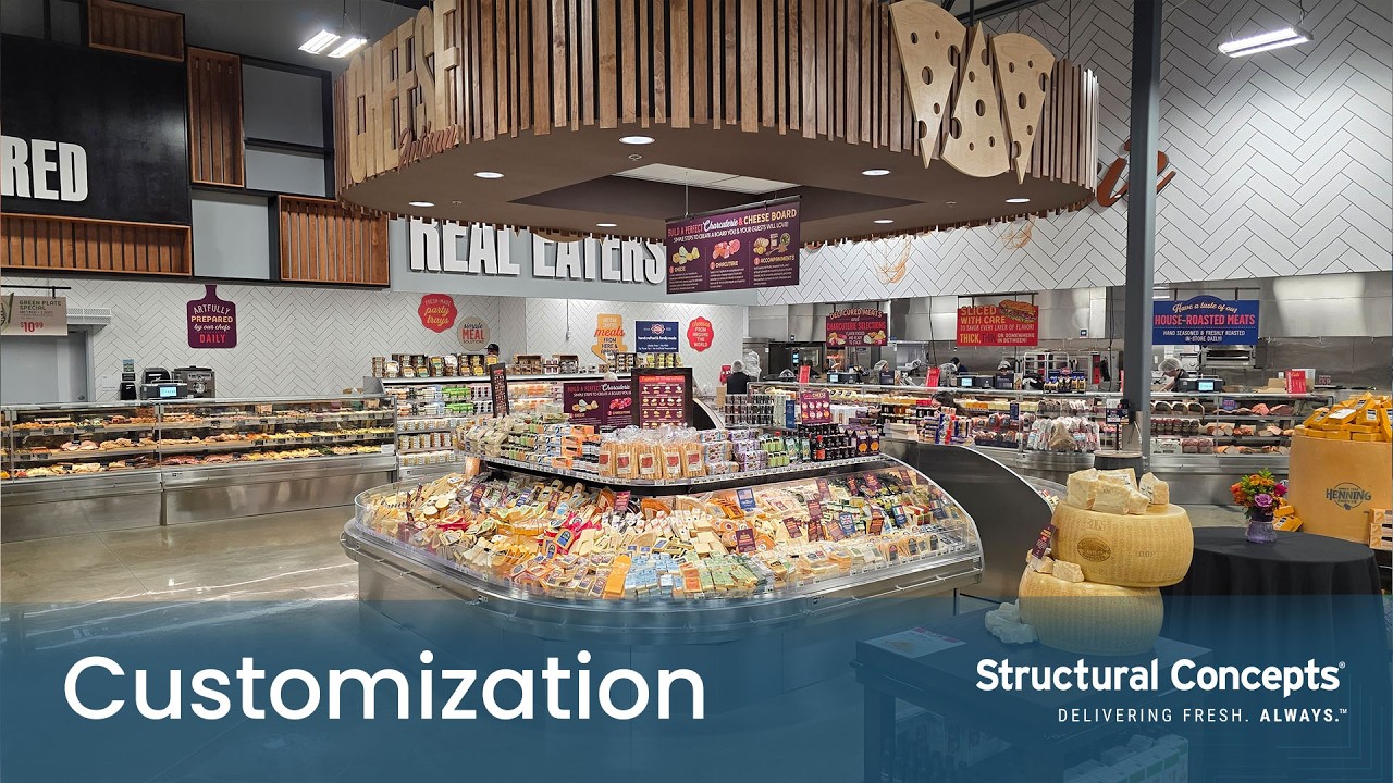 Customized Your Way | Custom Food Display Solutions for Modern Retail | Structural Concepts