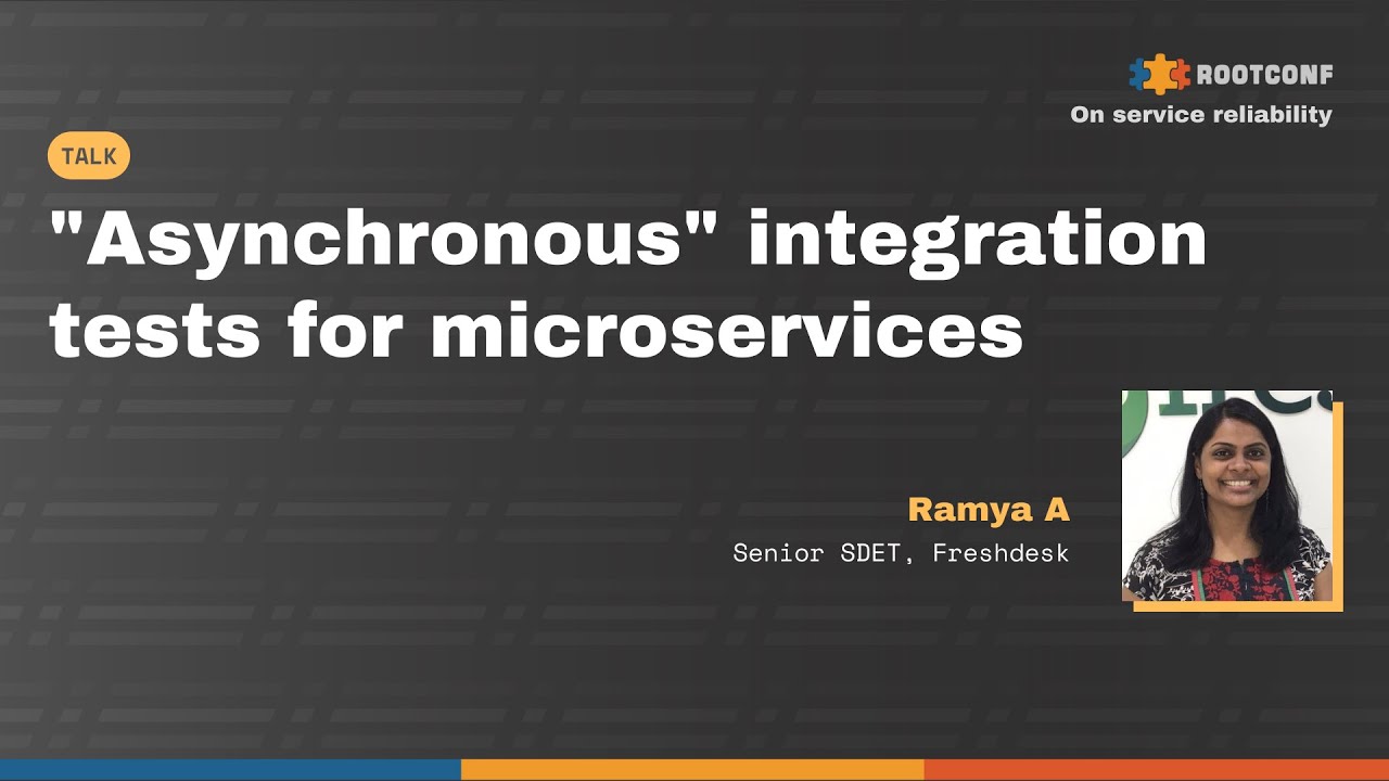 Asynchronous Integration Tests for Microservices
