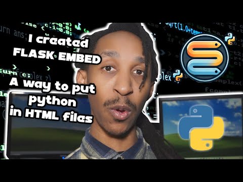 Flask Embed - A new extension that lets you put #python in #html files