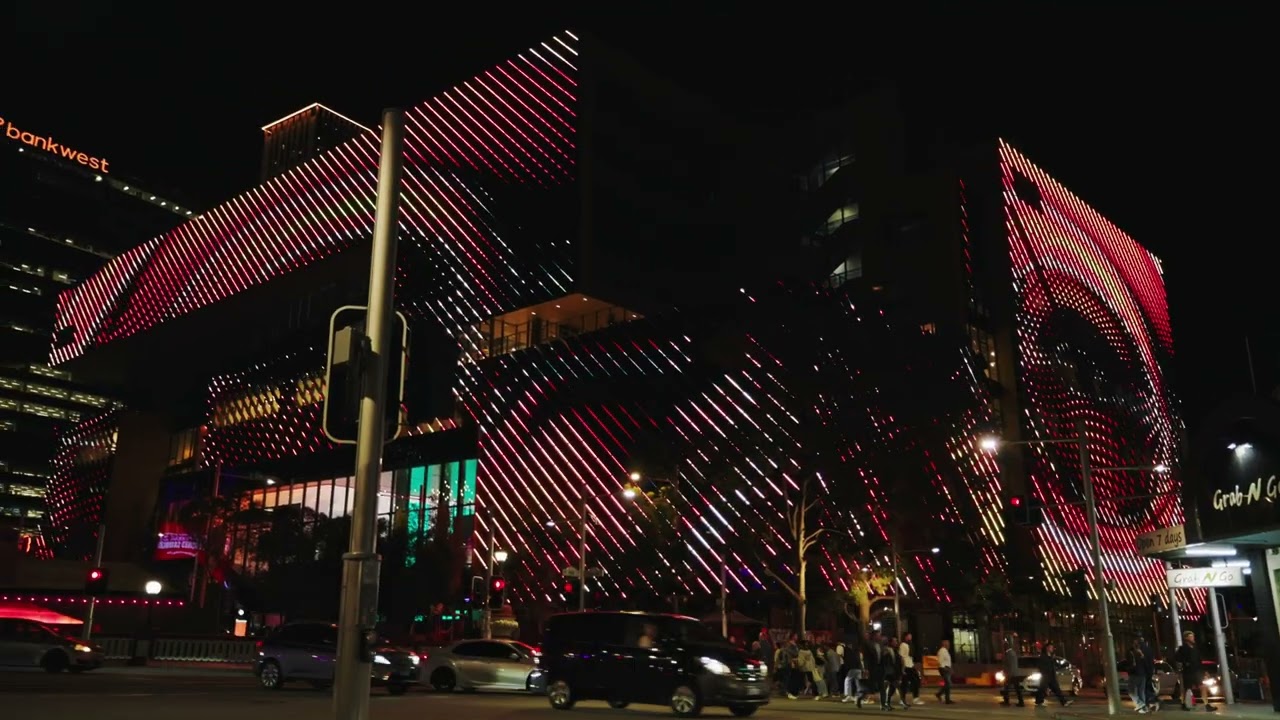 Perth enters the world stage with ECU City media architecture