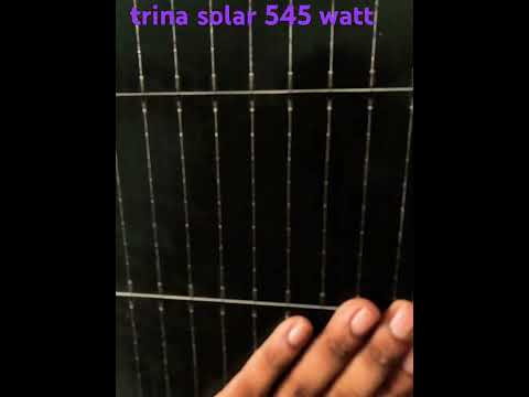 trina solar 545 watt vertex module