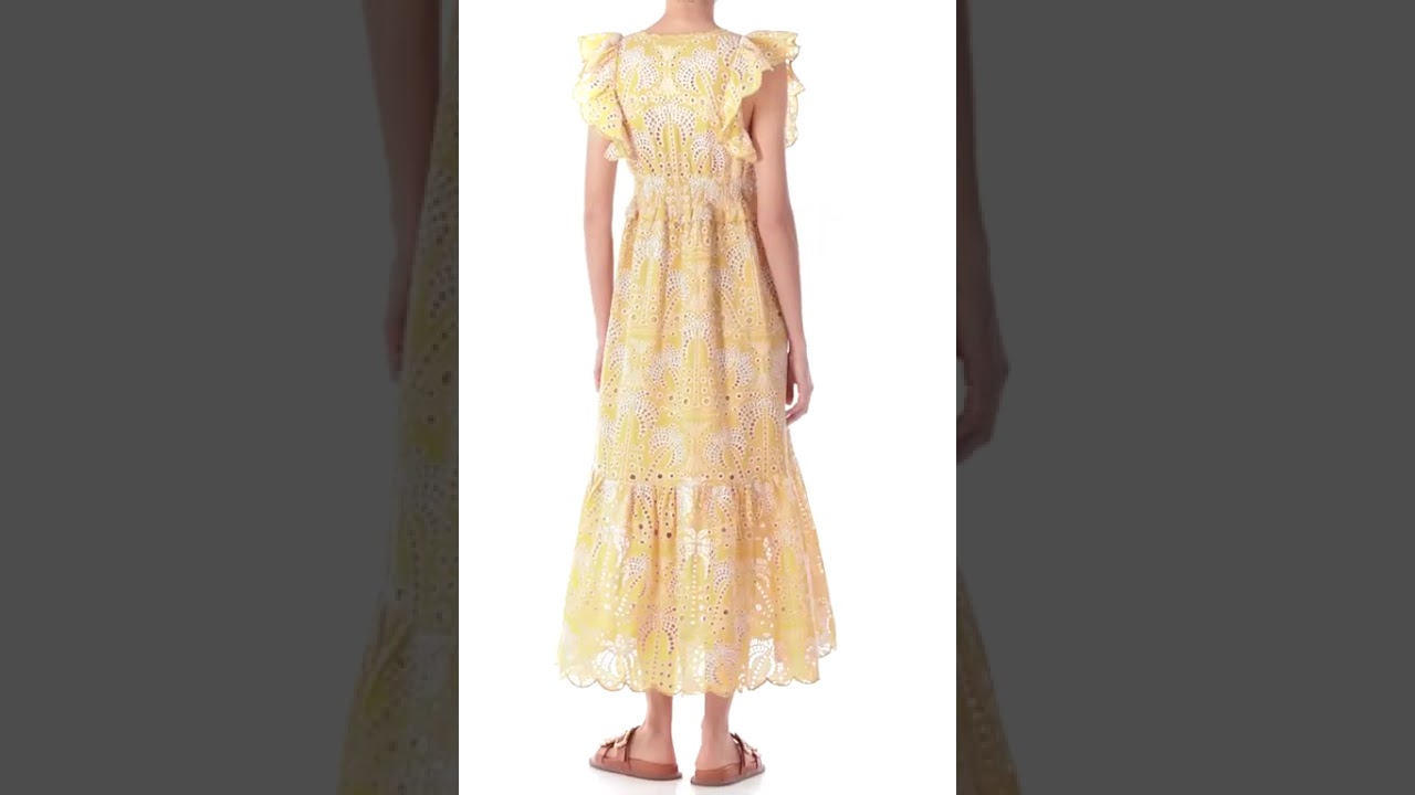 Vestido Laise Coqueiro da Farm  - menor preço da iternet #fashionstyle #dress #johntrend_ #moda