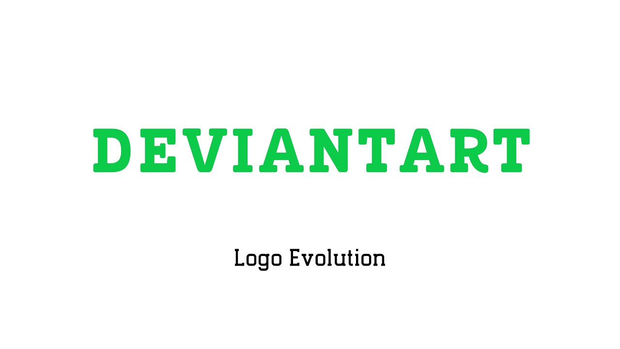 Logo History - DeviantART Logo Evolution