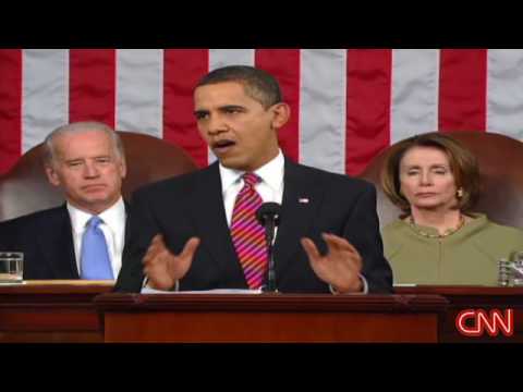 Le premier discours du président américain devant le Congrès ...