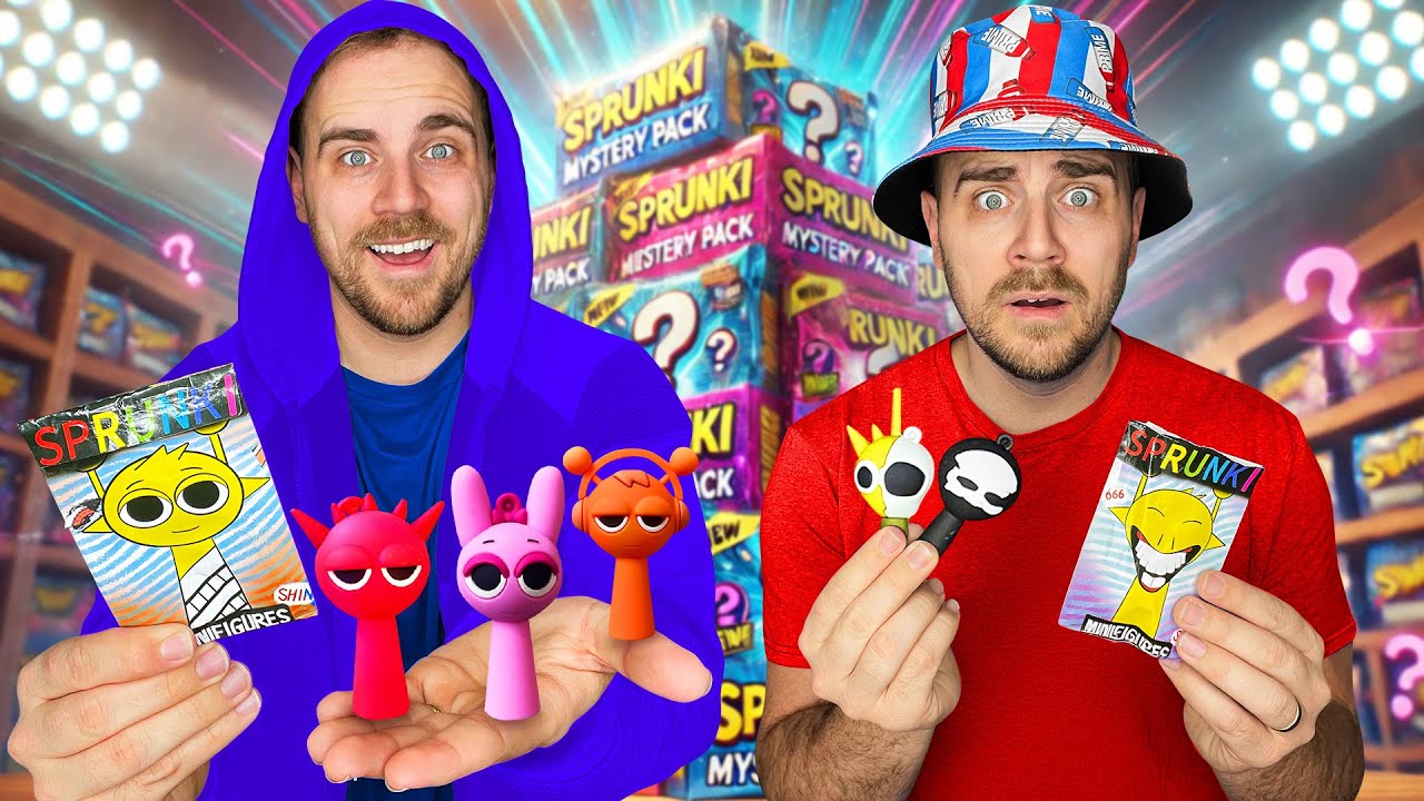 SPRUNKI MYSTERY FIGURES UNBOXING!
