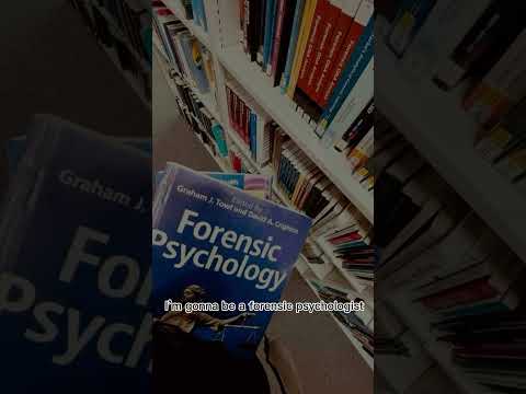 It was my dream job and I became one 💜 Forensic Psychologist / Psychologie légale #psykopostdk